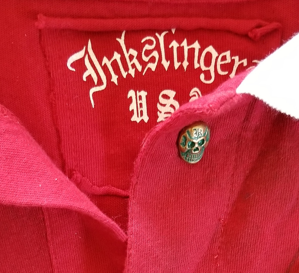 Rare Inkslingers Tattoo Polo Shirt - Gem